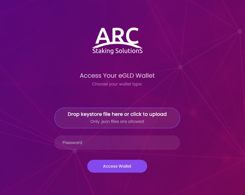 How to delegate by using the ARC Stake Wallet - ARC Staking